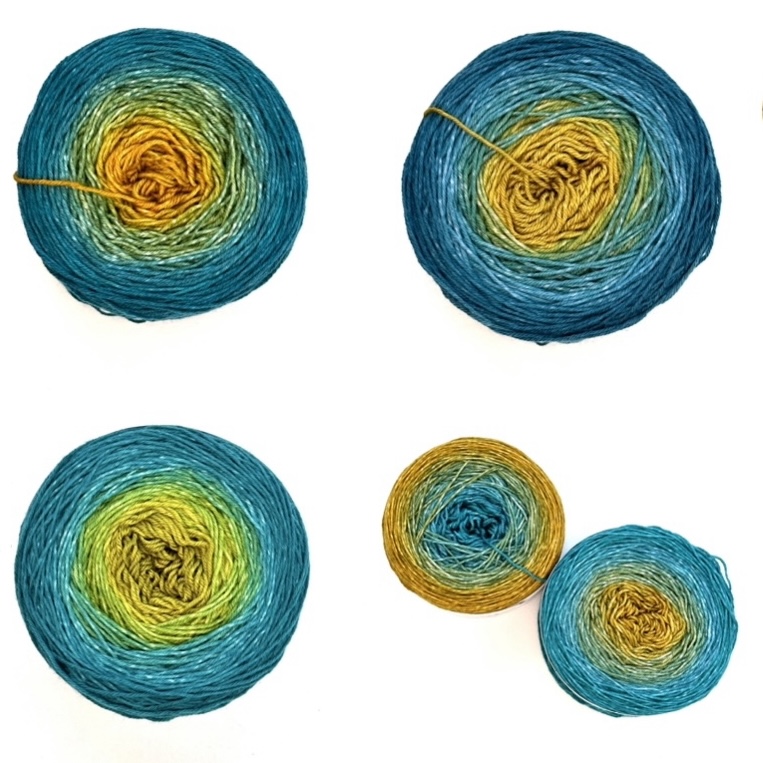 Meridian hand dyed yarn | Seven Sisters Arts