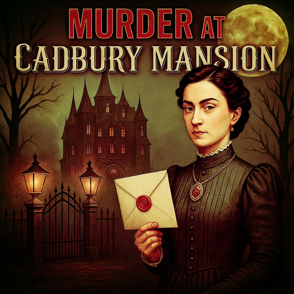Cadbury Mansion murder mystery party game | My Mystery Party