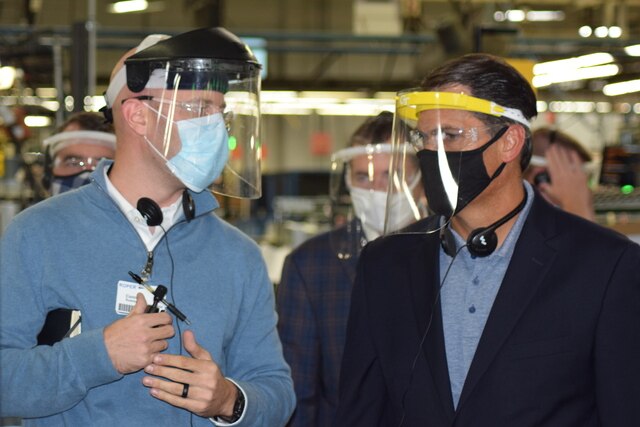 Roper team impresses Georgia’s Lieutenant Governor during plant tour ...