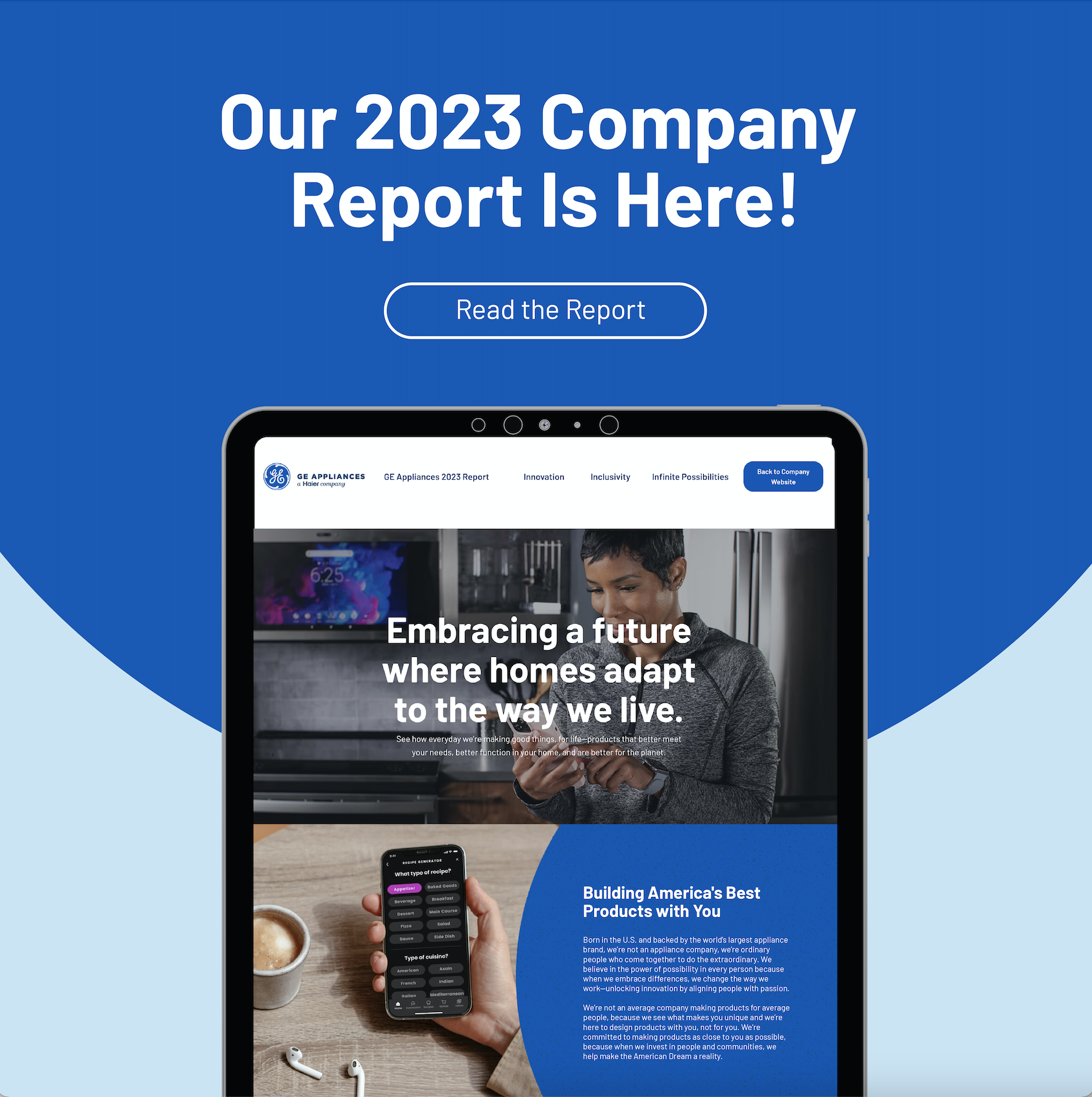 GE Appliances Releases Annual Report - GE Appliances Corporate