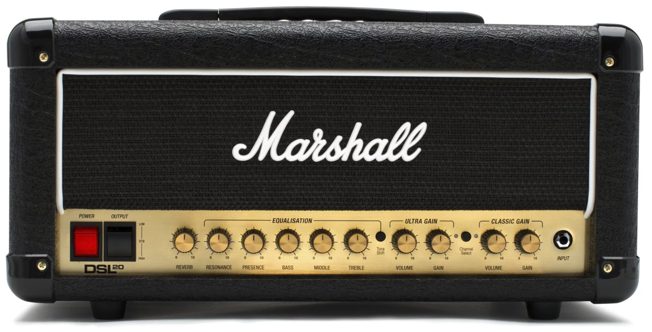 Marshall DSL20 20-watt Tube Head - On Sale at Guitar World Australia