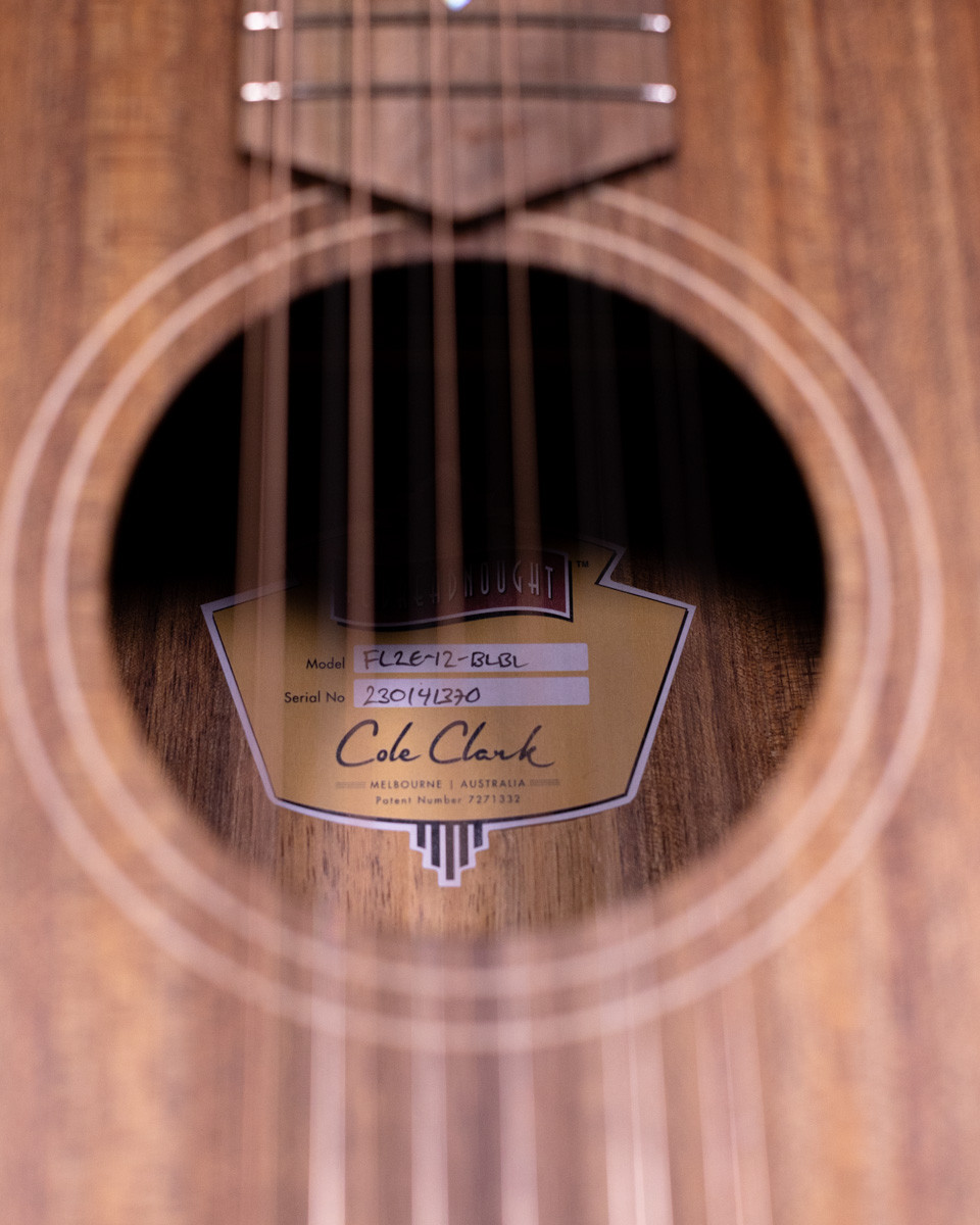 Cole Clark FL2E - 12 String Blackwood Face, back, sides - On Sale at ...