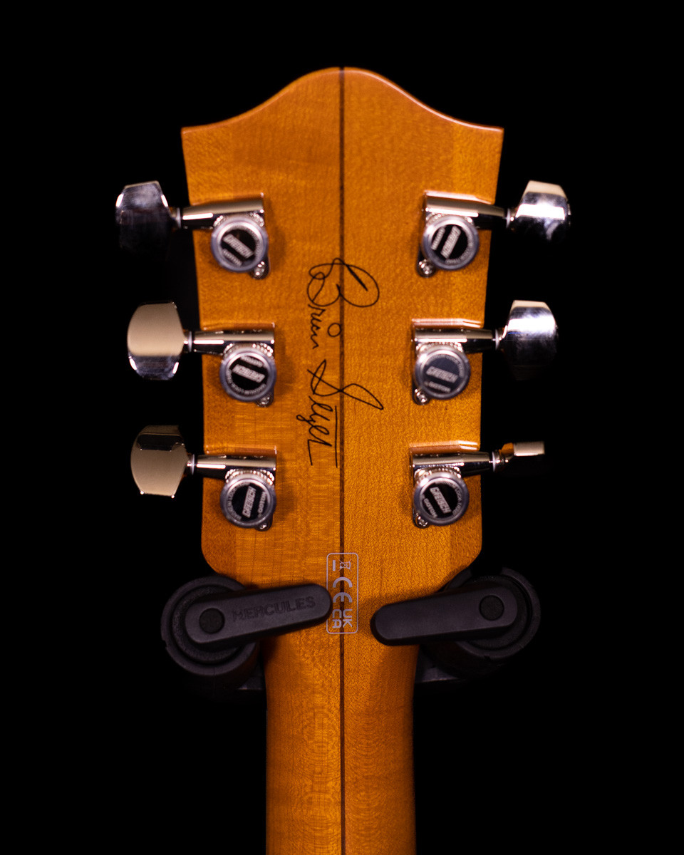 Gretsch G6120T Brian Setzer Signature Nashville '59 "Smoke" - Smoke Orange - On Sale at Guitar ...