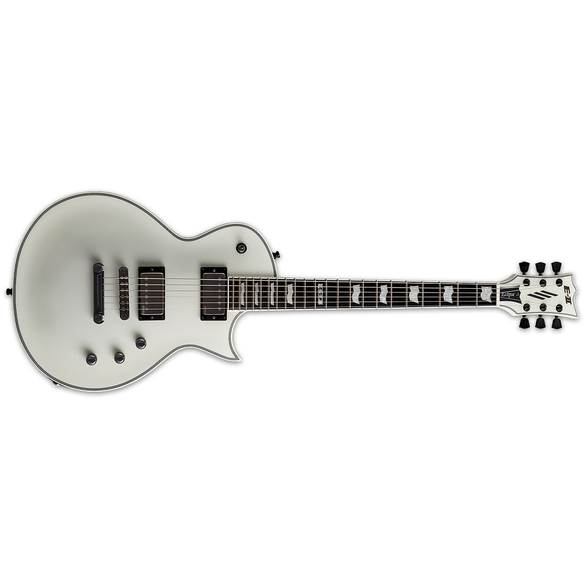 ESP E-II Eclipse Electric Guitar - Snow White Satin - On Sale at Guitar ...