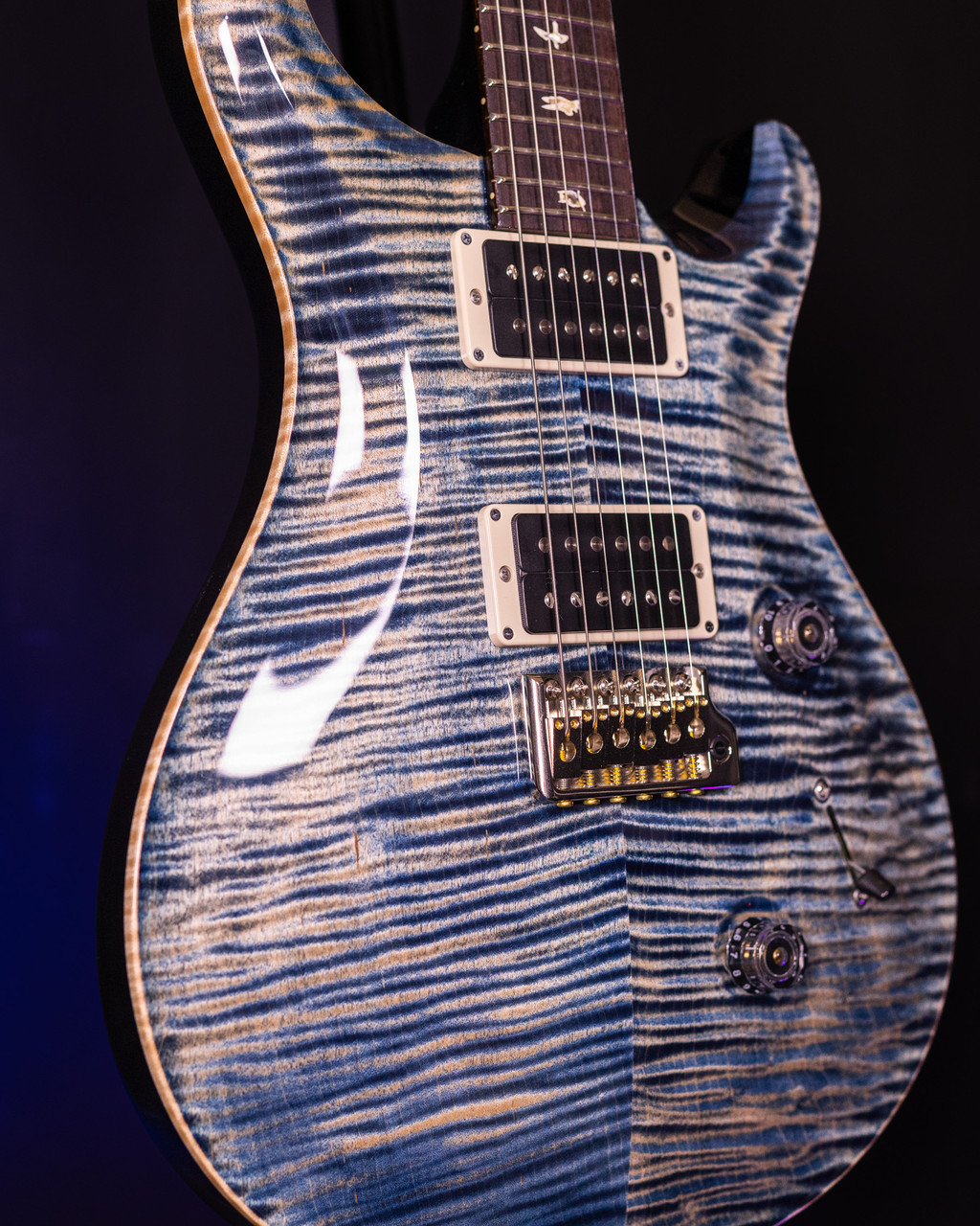 PRS Custom 24 Faded Whale Blue #2 - Electric Guitar - Guitar World ...