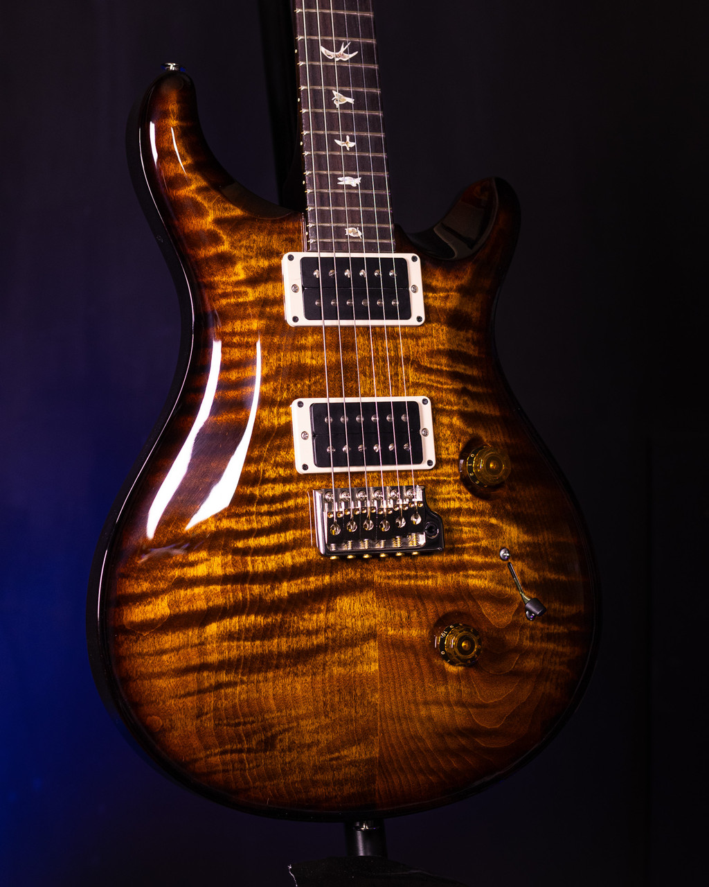 PRS Custom 24 Black Gold Burst - Electric Guitar - Guitar World Australia