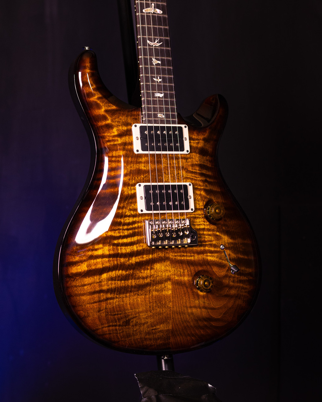 PRS Custom 24 Black Gold Burst - Electric Guitar - Guitar World Australia