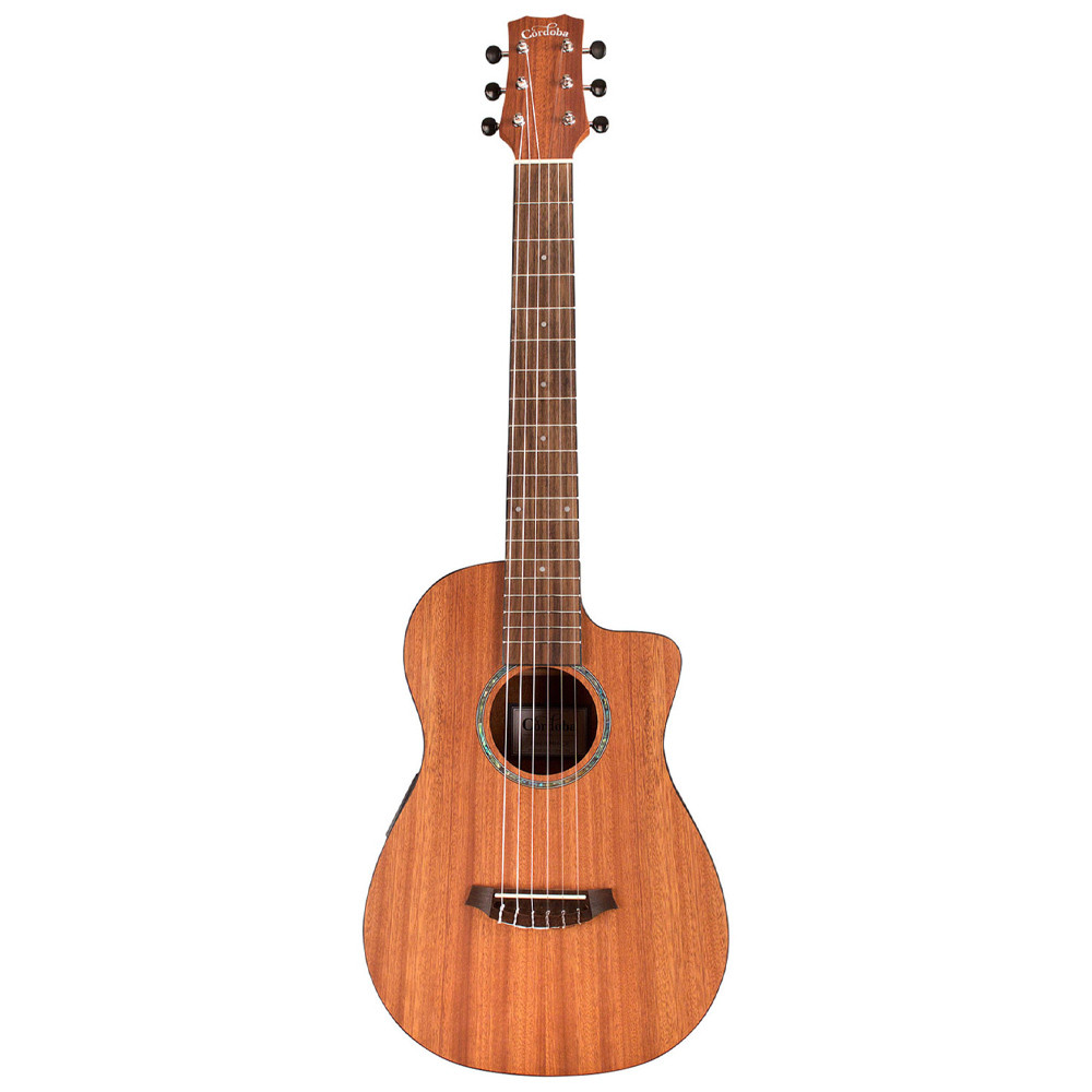 CORDOBA MINI II MH-CE COMPACT CLASSICAL GUITAR (mini2-mh-ce) - Guitar ...
