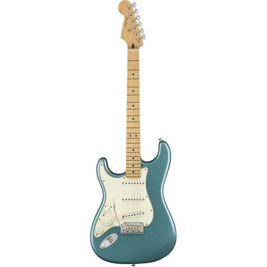 Fender Player Stratocaster Left-Handed Maple Fingerboard, Tidepool - On ...