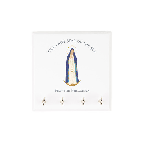 Personalized Our Lady Star of the Sea Rosary Rack | Rosary.com™ Personalized Our Lady Star of the Sea Rosary Rack | Rosary.com™