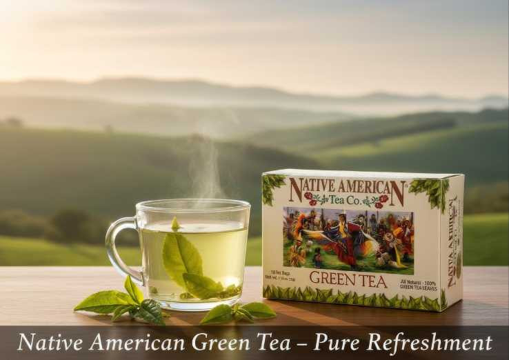 The Pure Refreshment of Native American Green Tea - Native American Tea Co.