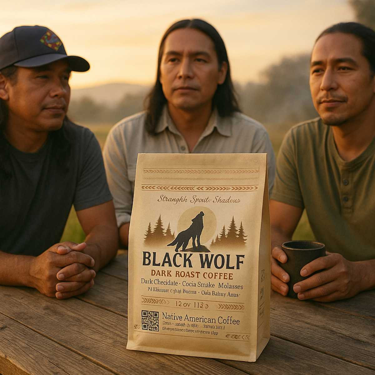 Black Wolf Coffee | Fresh Roasted Native American Medium-Dark Roast