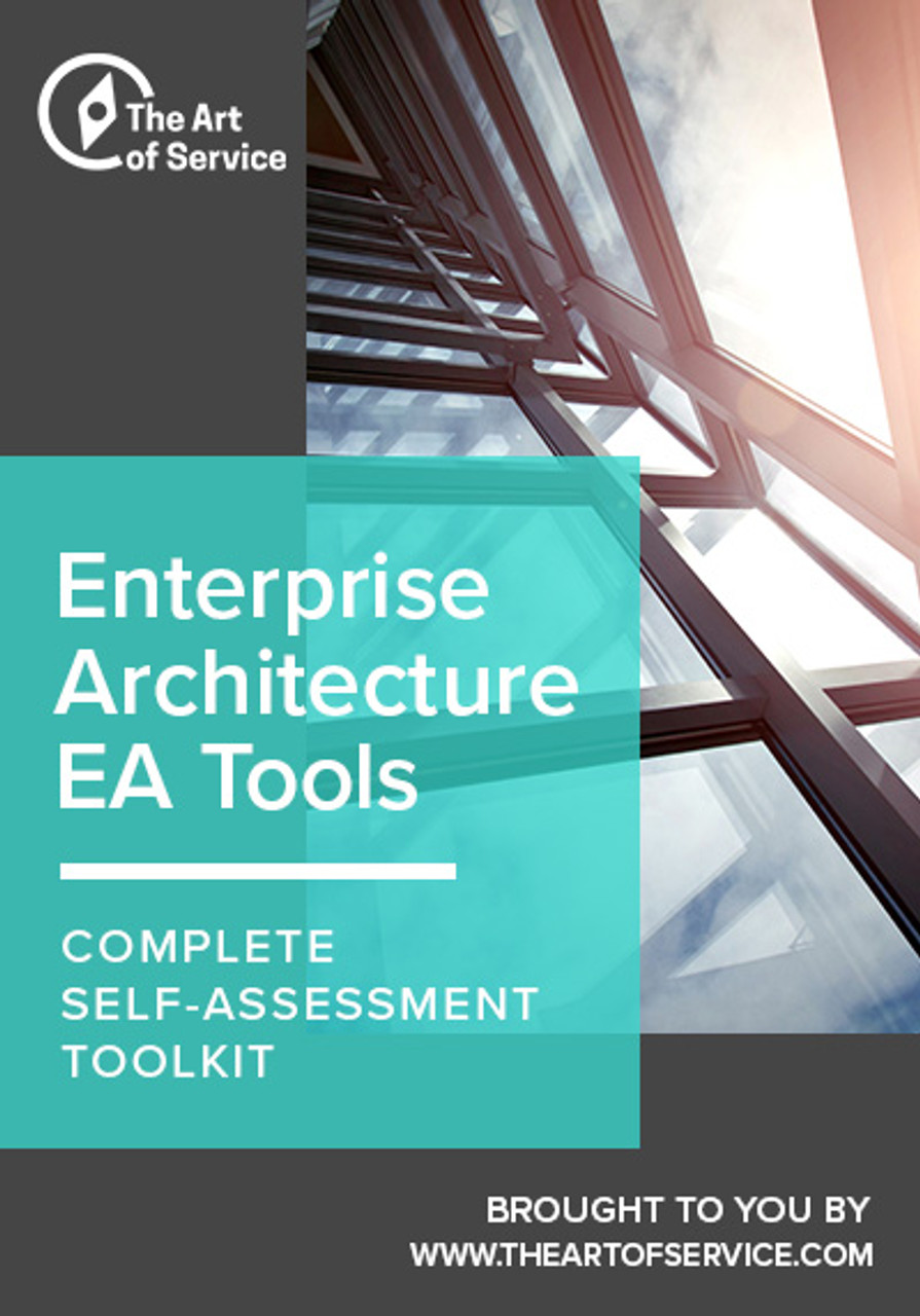 Enterprise Architecture EA Tools Toolkit
