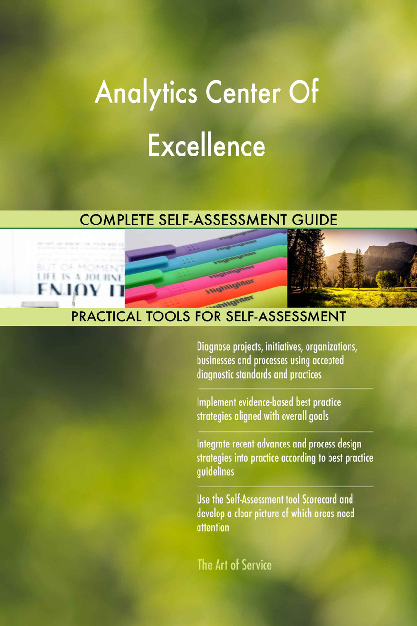 Analytics Center of Excellence Toolkit