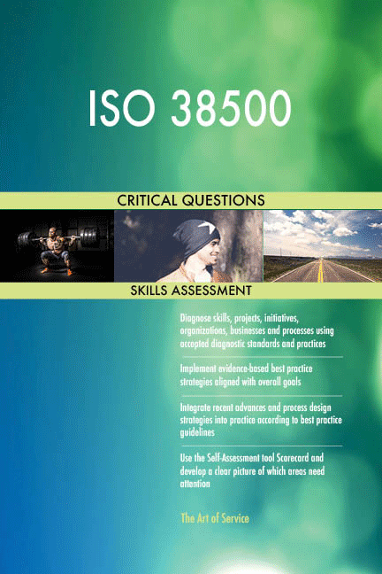 ISO 38500 Toolkit