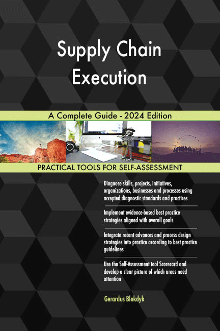 Supply Chain Execution Toolkit