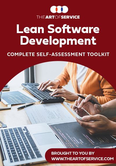 Lean Software Development Toolkit