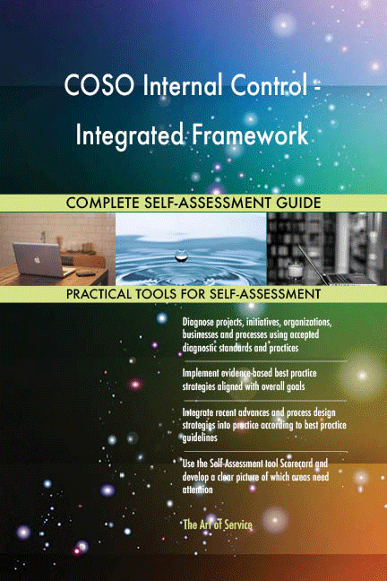 COSO Internal Control - Integrated Framework Toolkit