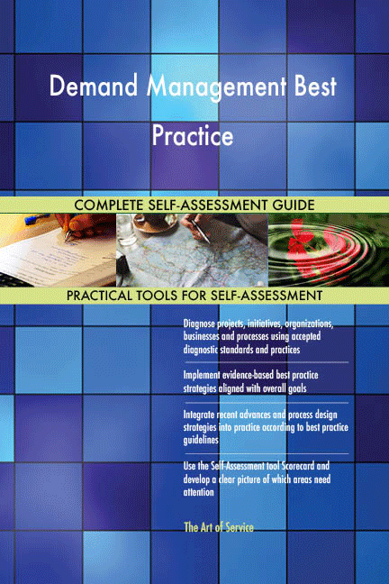 Demand Management Best Practice Toolkit
