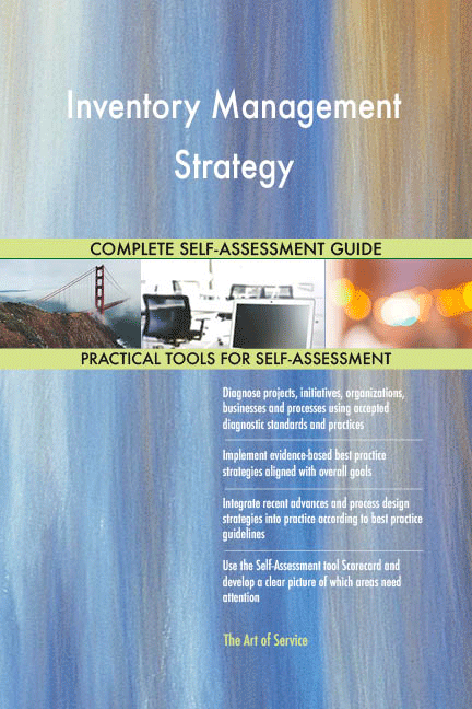 Inventory Management Strategy Toolkit