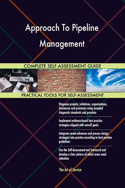 Approach To Pipeline Management Toolkit