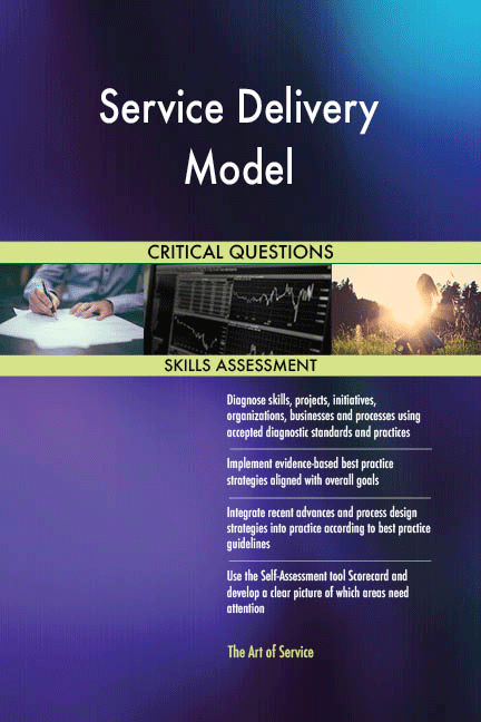 Service Delivery Model Toolkit