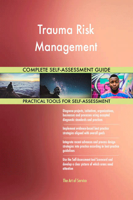 Trauma Risk Management Toolkit