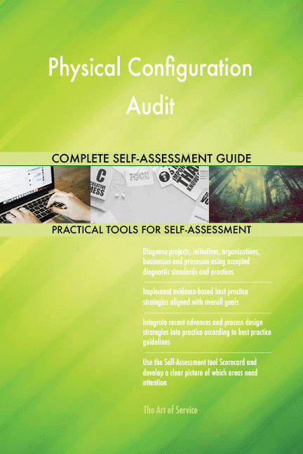 Physical Configuration Audit Toolkit