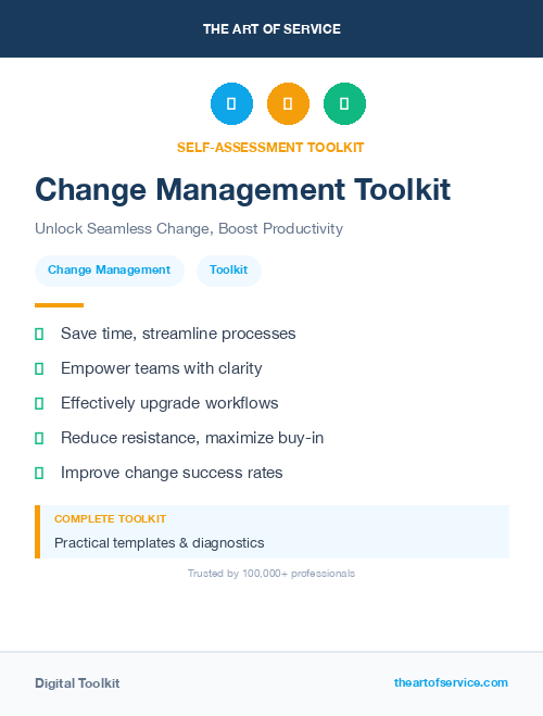 Change Management Toolkit
