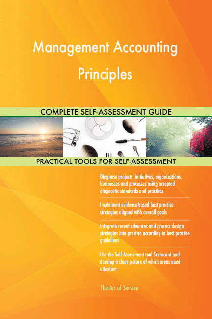 Management Accounting Principles Toolkit