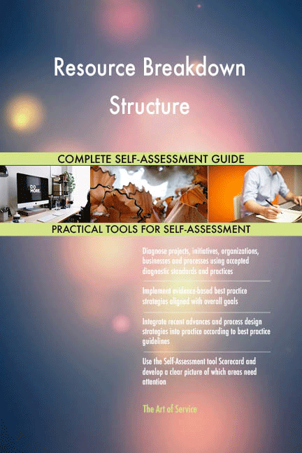 Resource Breakdown Structure Toolkit