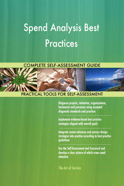 Spend Analysis Best Practices Toolkit