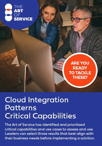 Cloud Integration Patterns Critical Capabilities