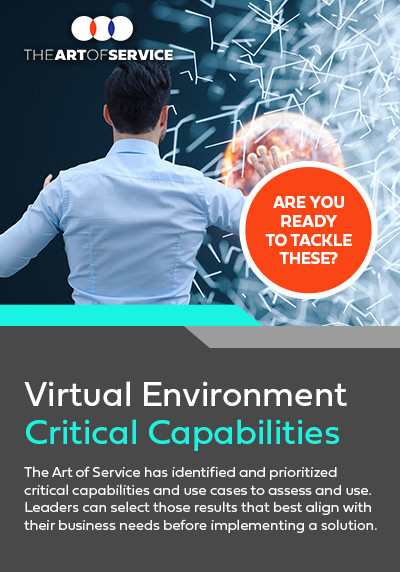Virtual Environment Critical Capabilities