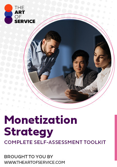 Monetization Strategy Toolkit