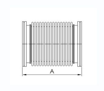 ISO63 BELLOW, 100mm LENGTH WITH 0.007" THICK WALL | VPC