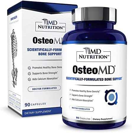 1MD Nutrition OsteoMD for Comprehensive Bone Support with Calcium ...