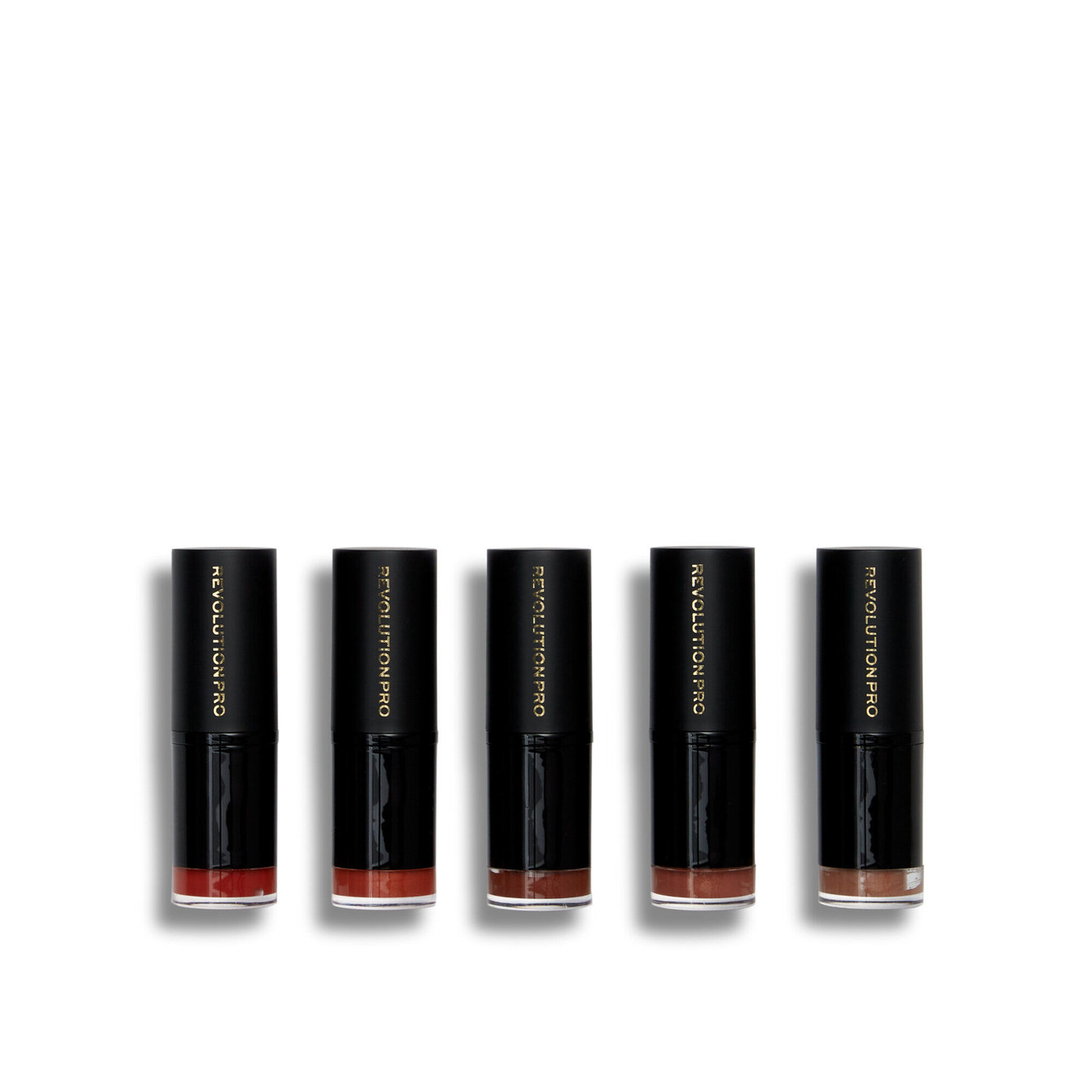 Revolution Pro Lipstick Collection Burnt Nudes