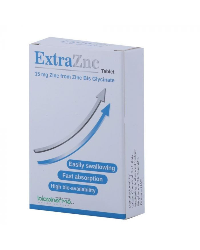 Extraznc 15 mg Tablet 30s