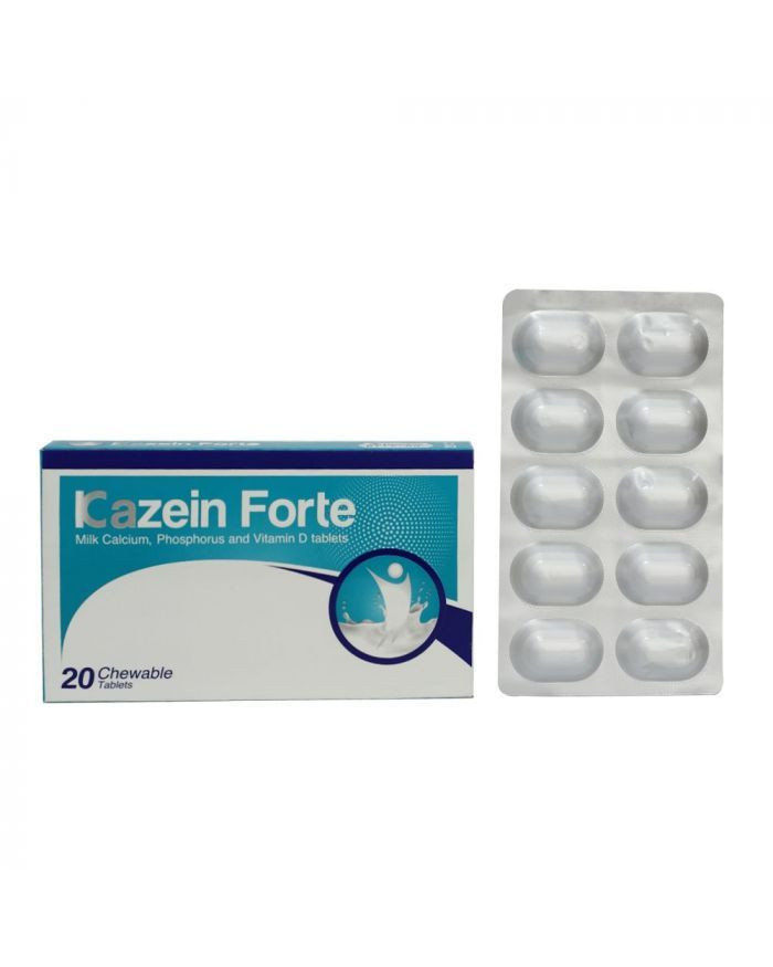 Kazein Forte Milk Calcium Chewable Tablets 20s