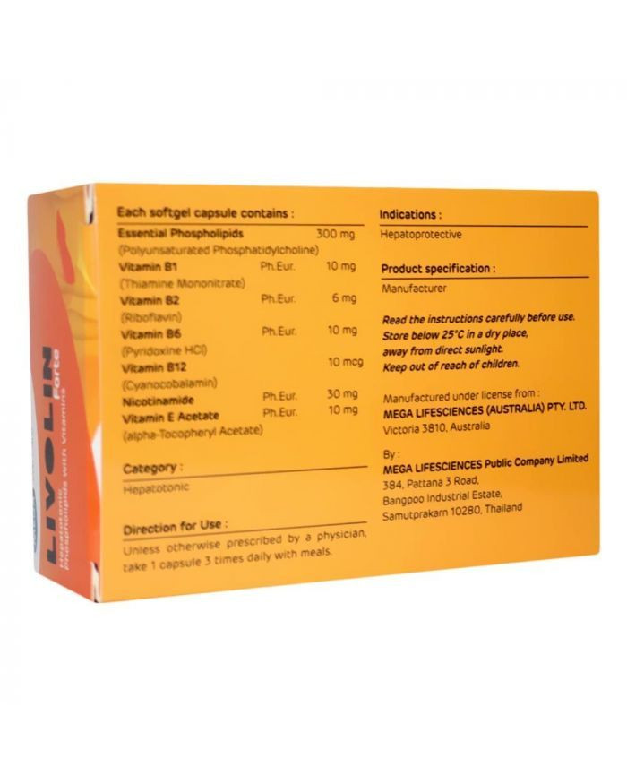 Livolin Forte Capsules 30s