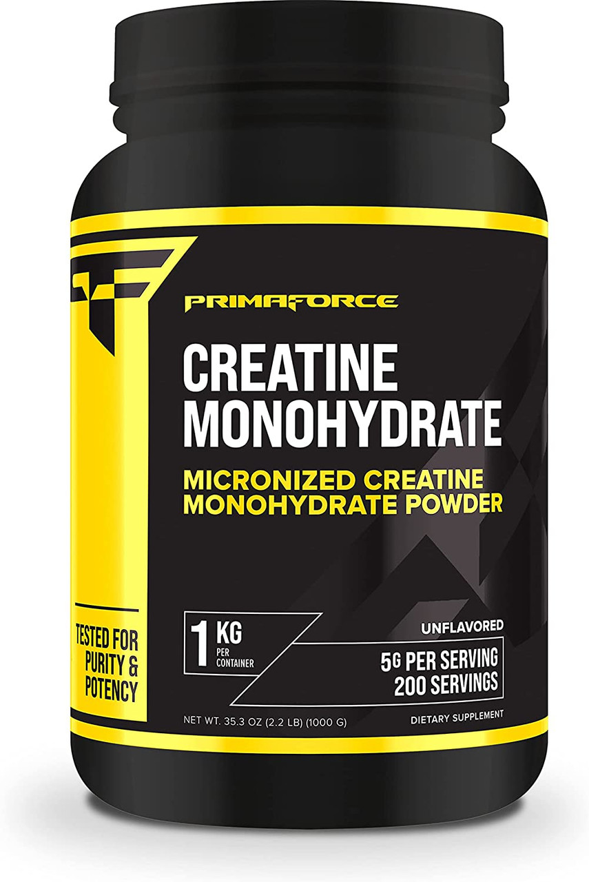 PrimaForce Creatine Monohydrate Powder 1000 Grams Micronized