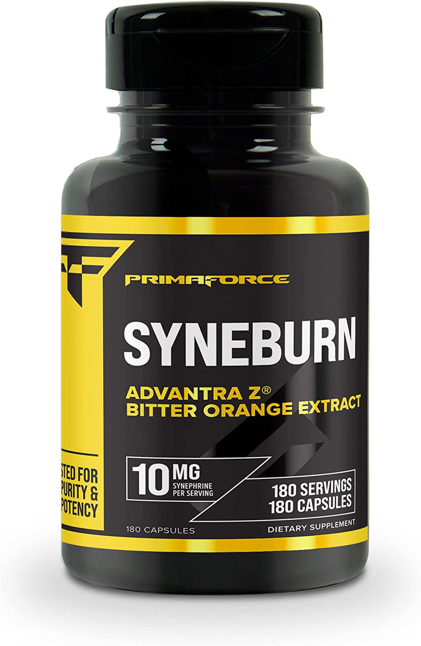 PrimaForce Syneburn Supplement 180 Capsules Synephrine from ADVANTRA Z