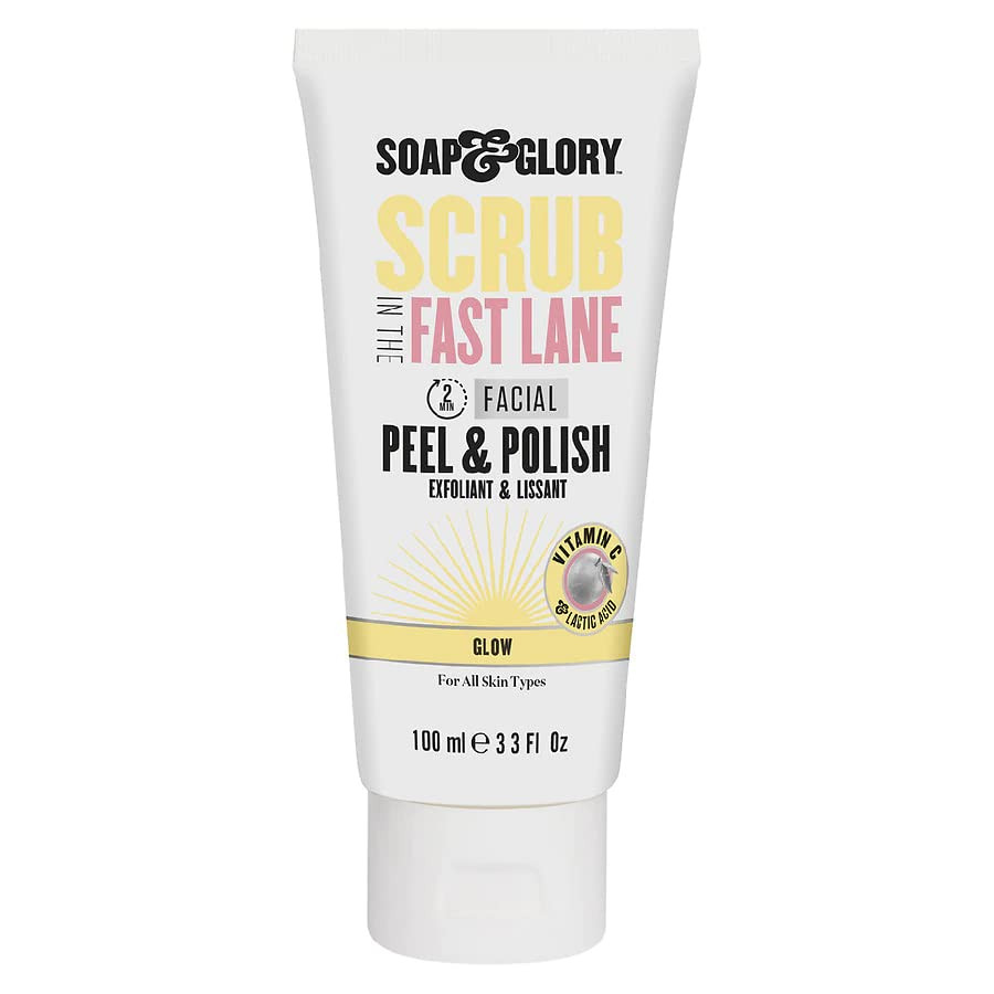 Soap Glory Peel Polish Two Minute Facial Exfoliating Face Scrub with ...