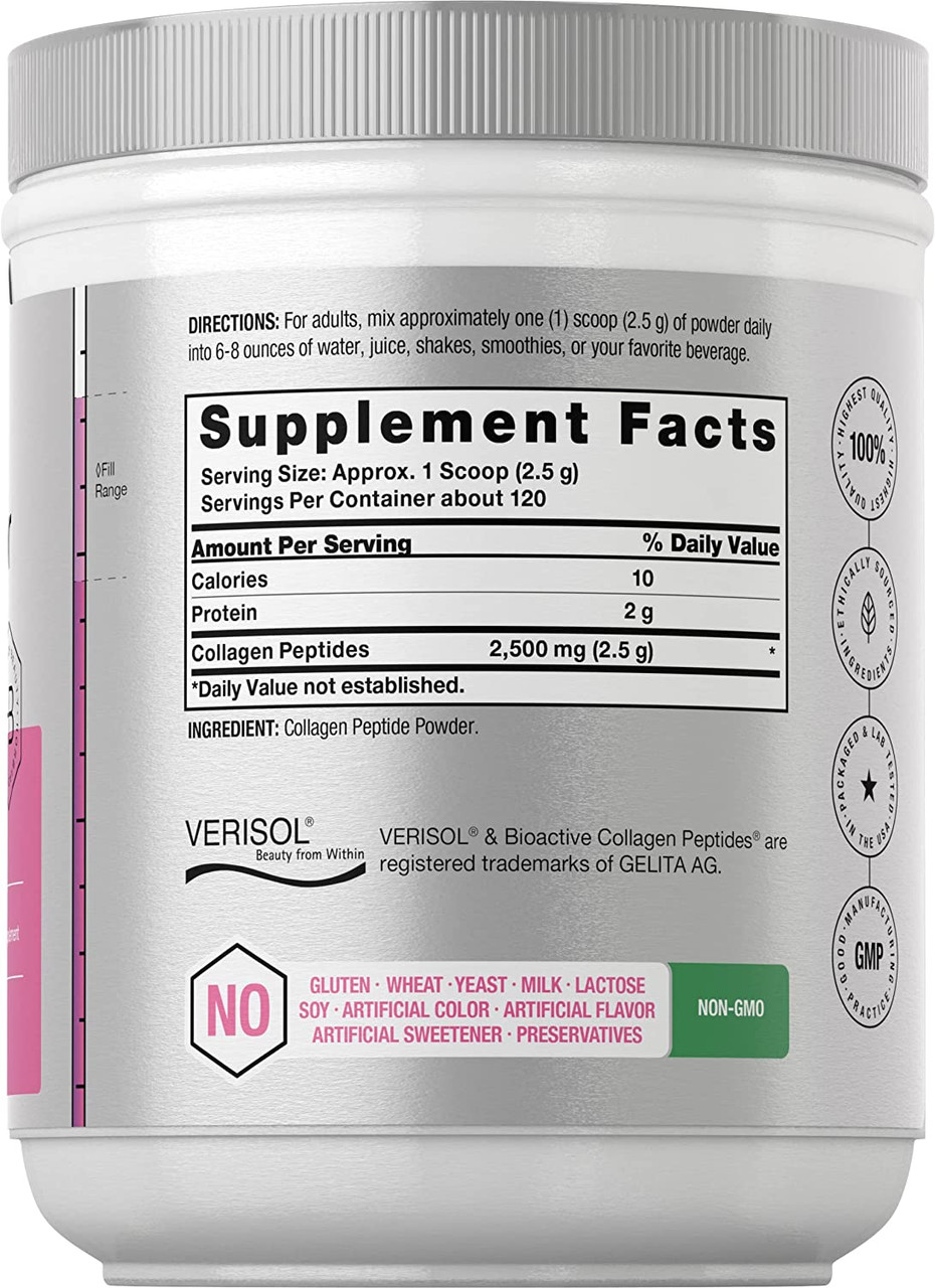 Skin Rejuvenator with Verisol 10.58 oz | Bioactive Collagen Peptide ...