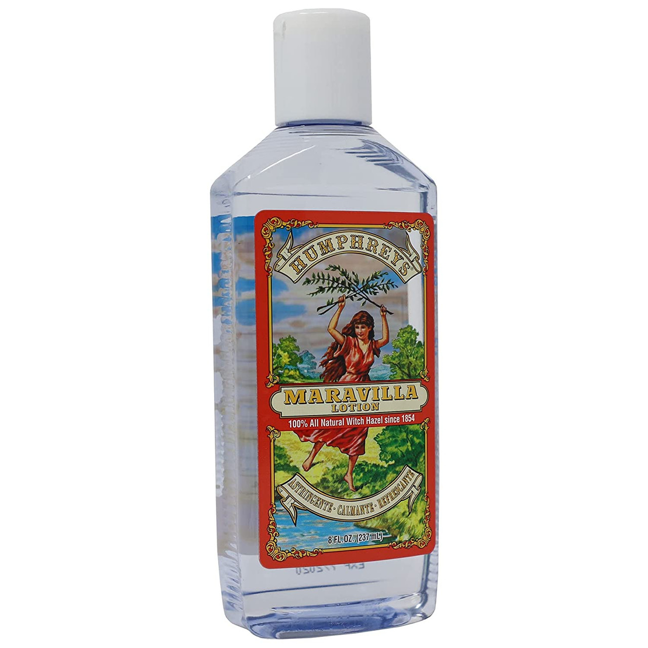 Humphreys Witch Hazel Astringent Lotion Skin Softener Soothes Redness ...