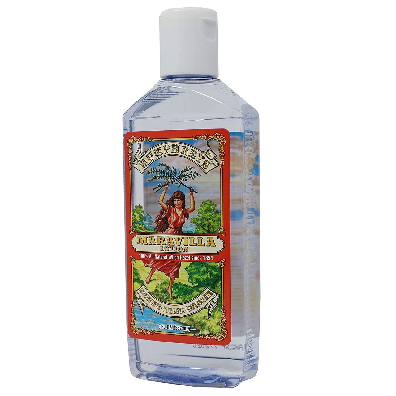 Humphreys Witch Hazel Astringent Lotion Skin Softener Soothes Redness ...