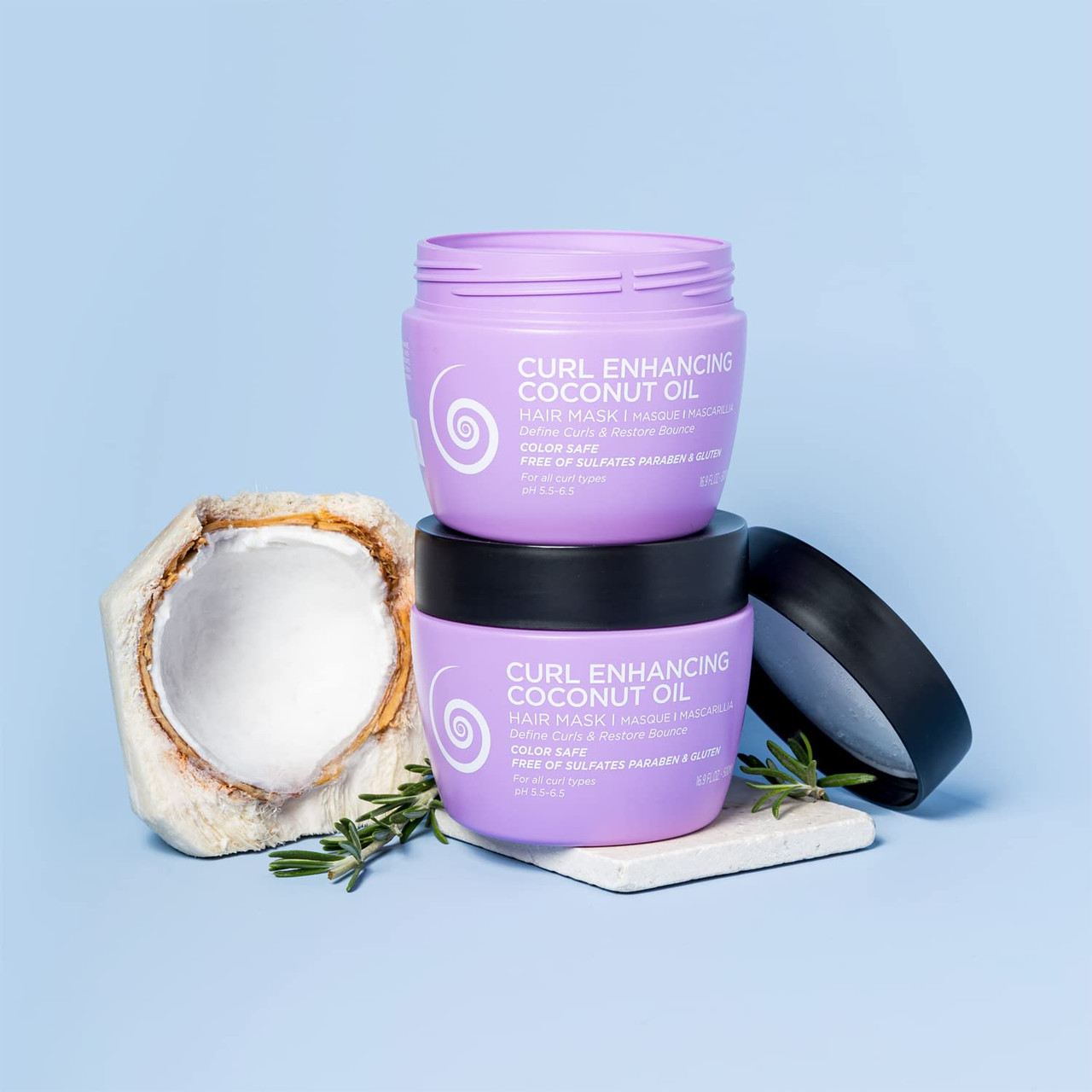 Luseta Curly Hair Mask 16.9 Oz Smooth Moisturize Deep Conditioning ...
