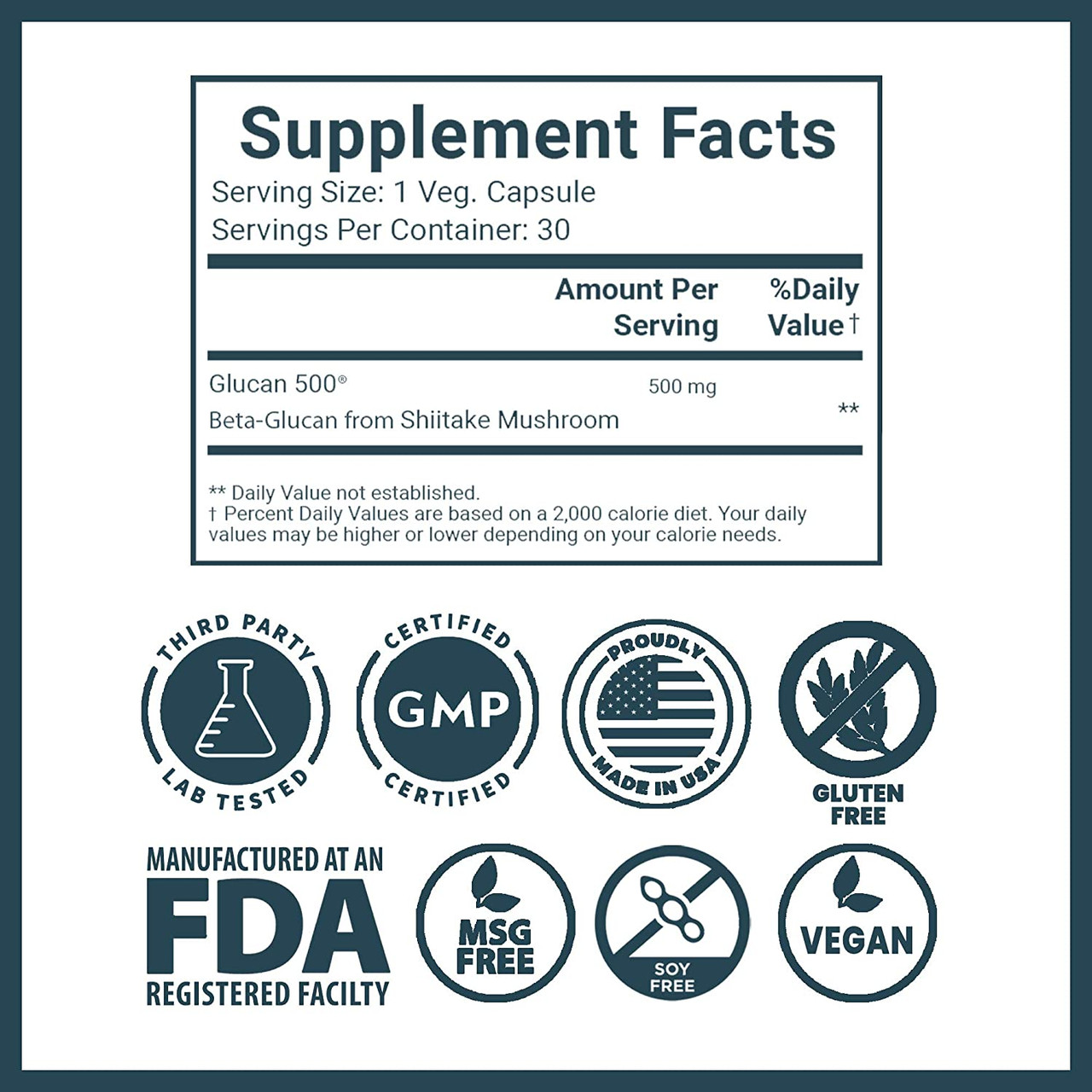 Beta Glucan Supplement 13 16 Lewis Labs ImmBooster Professional Grade ...