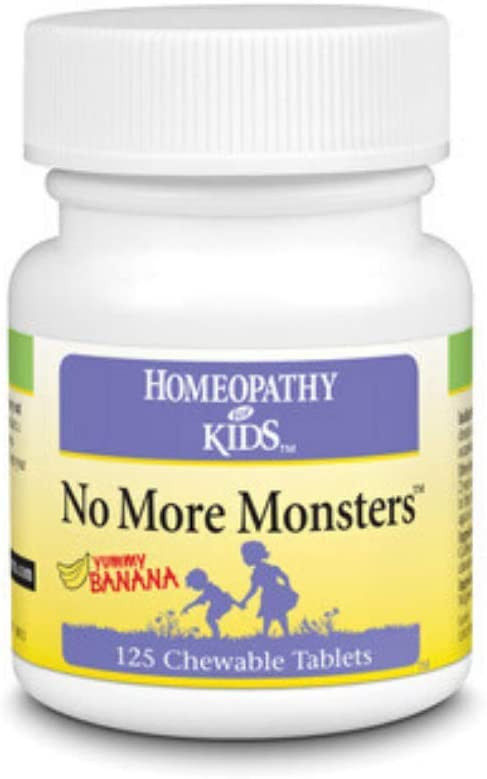 Natra-Bio Herbs For Kids No More Monsters, Chewable, Banana (Carton ...